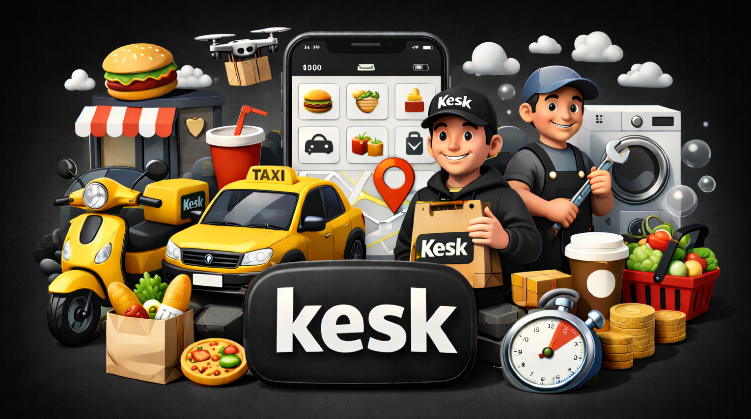 Kesk | Your Super App for Everything